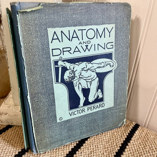 Anatomy And Drawing by Victor Perard 1928 1946 HCDJ – Duct Tape and Denim