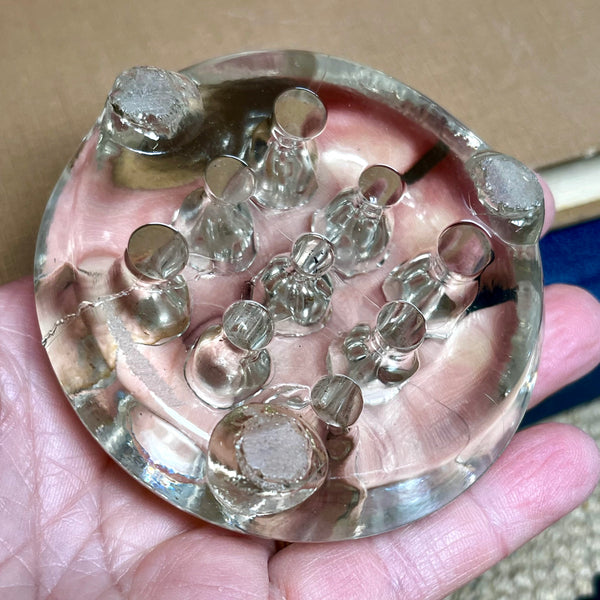 Clear Glass Flower Frog - 3" – Duct Tape and Denim