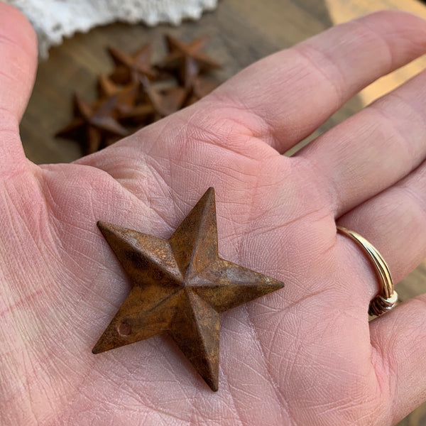 Rusty Metal Stars (10) - 1.5" Inch – Duct Tape and Denim