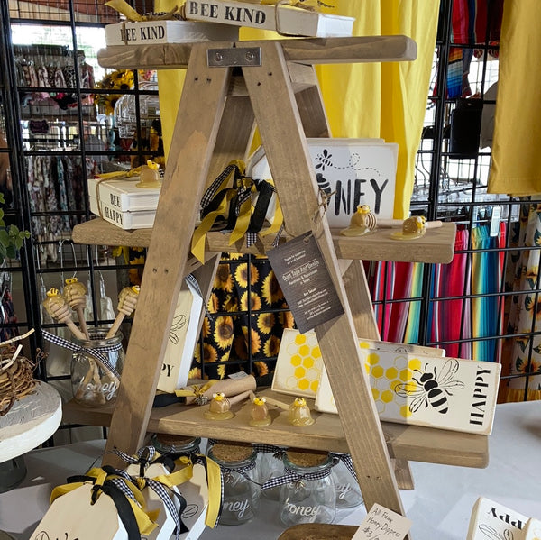 Ladder 3-Tiered Tray Display – Duct Tape and Denim