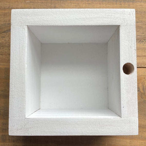 Wood Cup Holder Box, Single – Duct Tape and Denim
