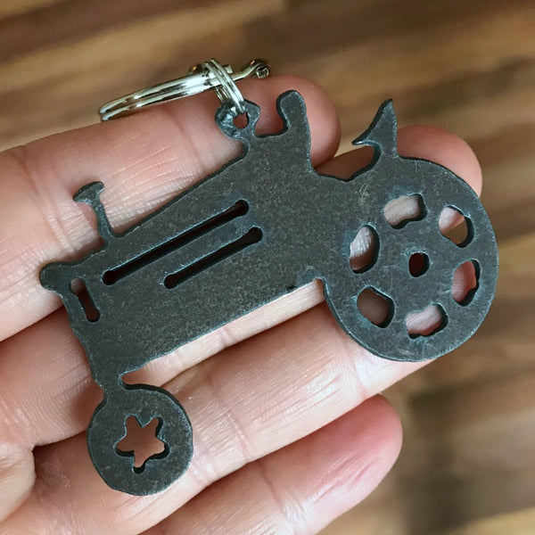 Tractor Keychain – Duct Tape and Denim